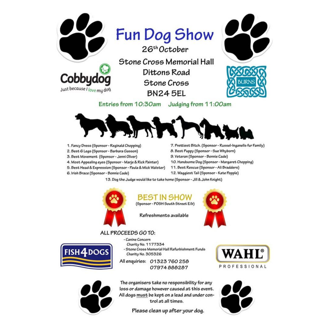 Fun Dog Show Canine Concern Fun Dog Show Canine Concern